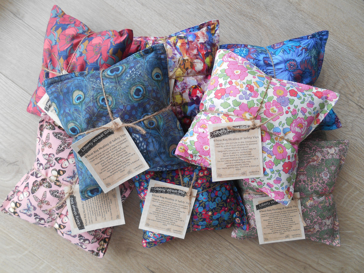 Liberty Fabric Wheat Bag - Amherst – Connie Classics